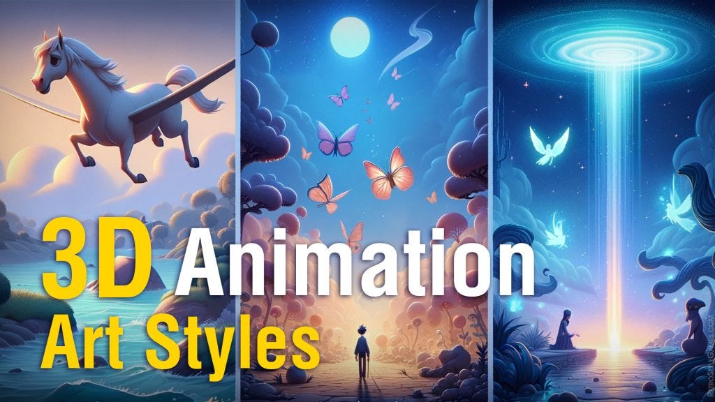 3D ANIMATION ART STYLES. 3D animation has a lot in common with… | by RetroStyle Games | Medium