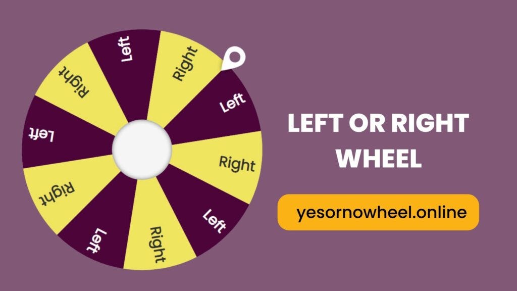 Left or Right Wheel : Easy Yes or No Wheel | by Yesornowheel | Medium