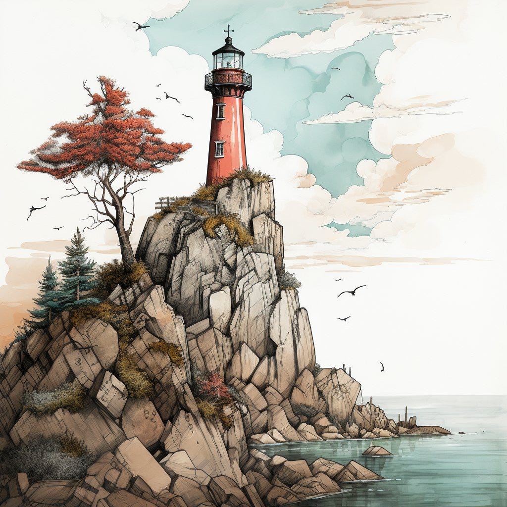 The Lighthouse and the Sapling: Beacons of Resilience | by Daniel P ...