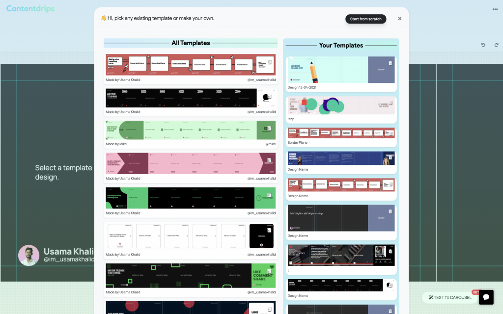 How to make Instagram Carousel Templates? Quick Guide | by Usama Khalid ...