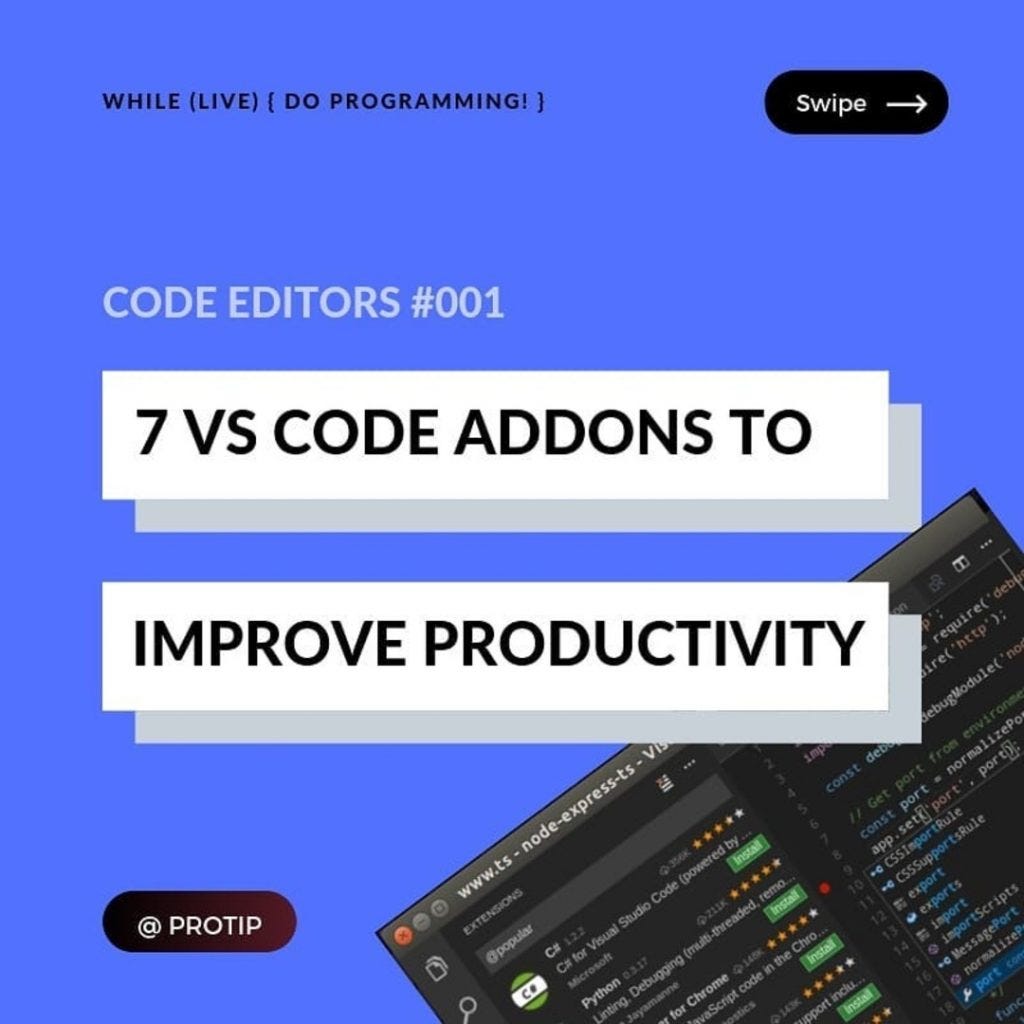 7 Vs Code Add-ons to Improve Productivity | by Ruslan Galba ...