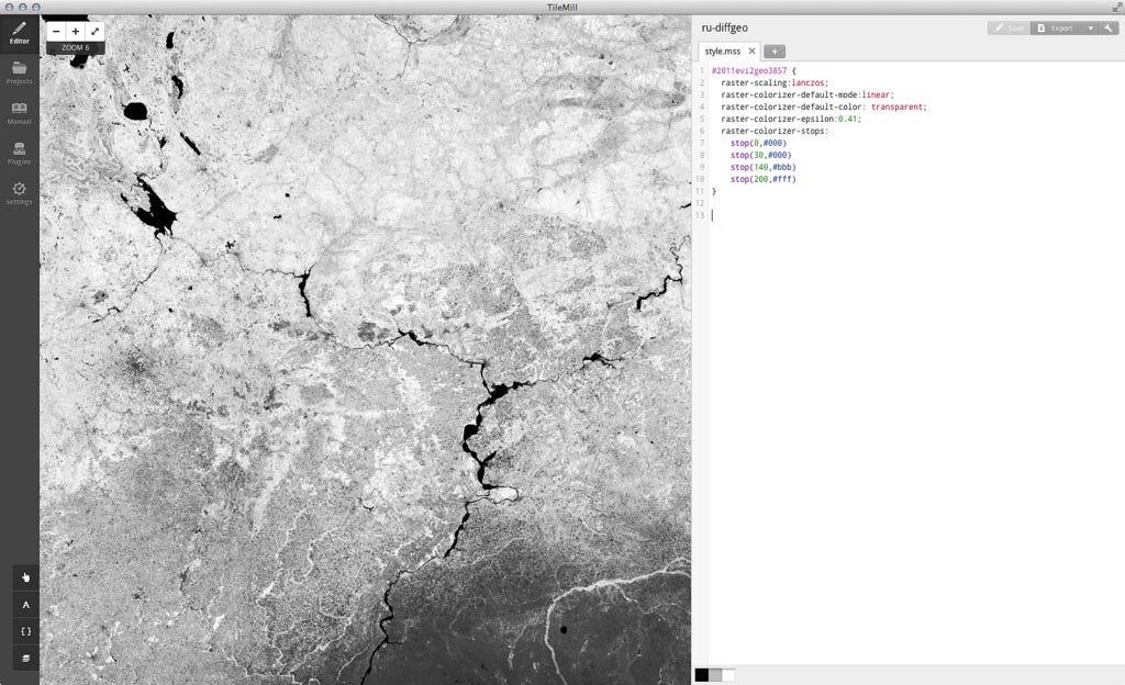Analyzing Infrared Bands with TileMill | by Mapbox | maps for developers