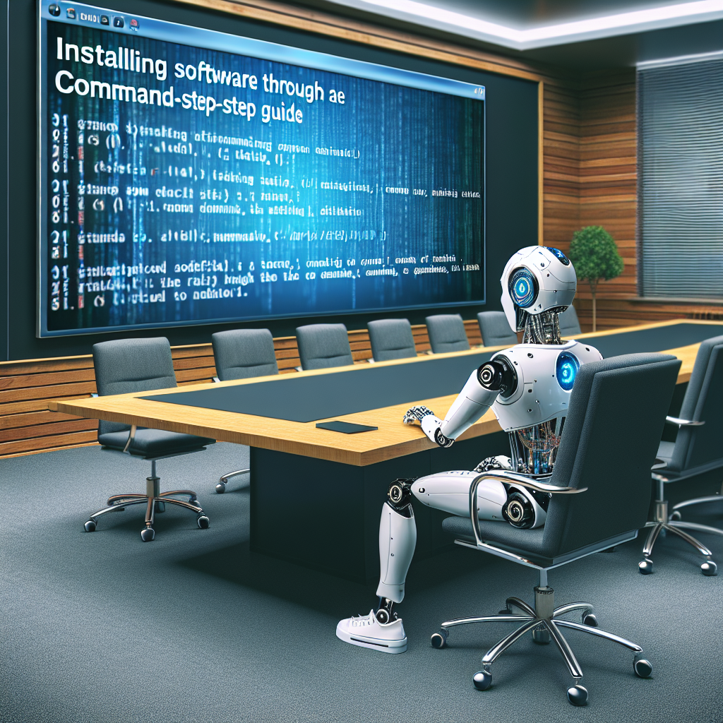 Installing Software Through the Command Line: A Step-by-Step Guide ...