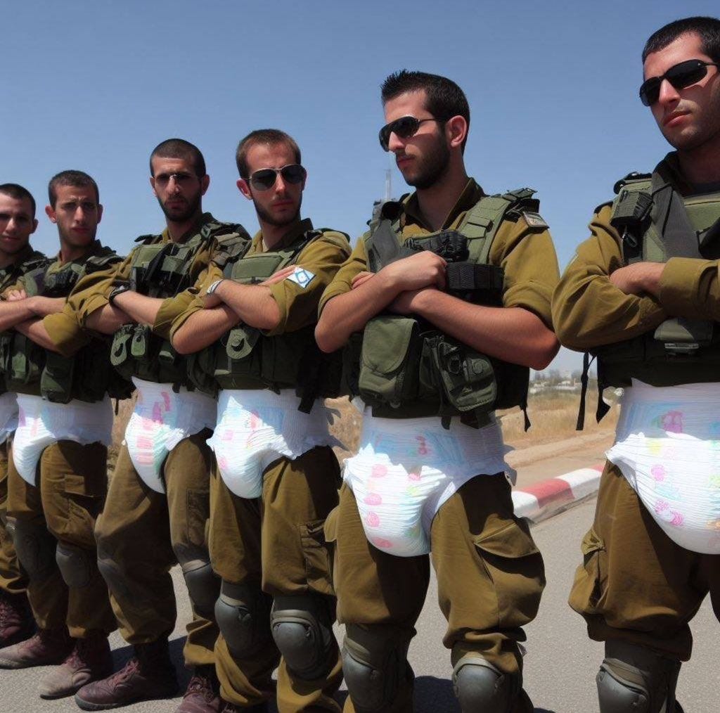 IDF: Israel Diaper Force. For the life of me, I can’t figure out… | by ...