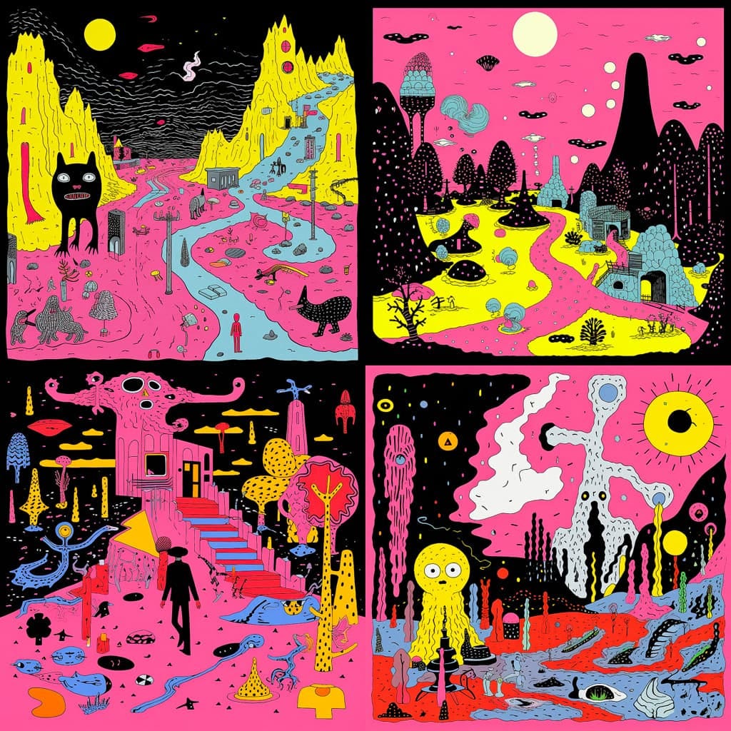 Explore the surreal world of Michael DeForge with #Artvy! - Artvy.ai ...