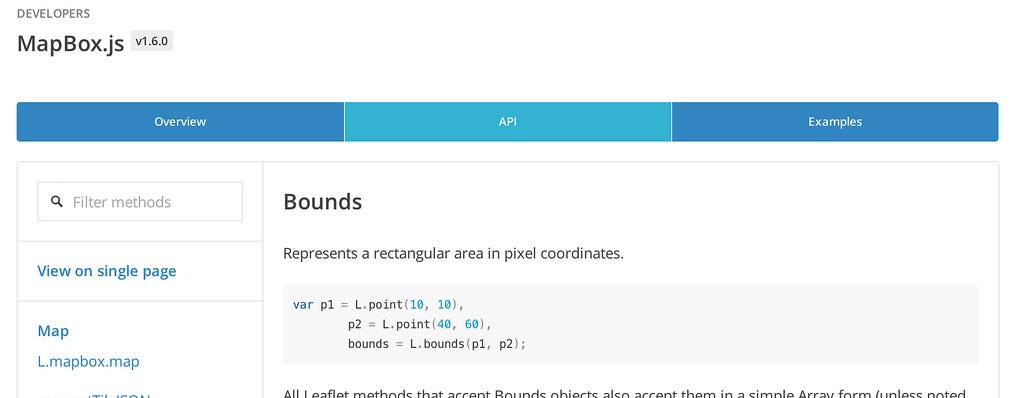 Mapbox.js v1.6.0: vectors and integrated Leaflet documentation | by Mapbox | maps for developers