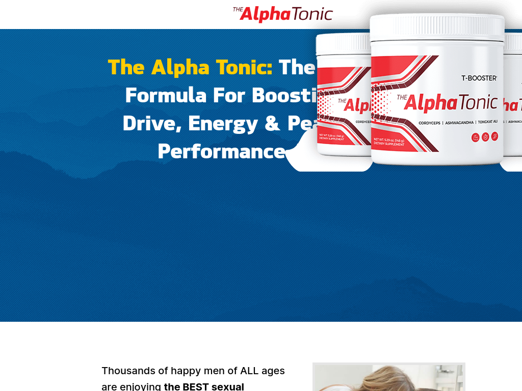 Unleash Your Inner Beast: Embrace the Grit and Power of Alpha Tonic — A ...