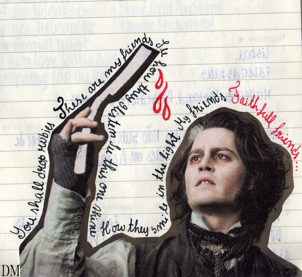 Great Rhymes in Sweeney Todd. Smalltime Article On Rhymes by All-time ...