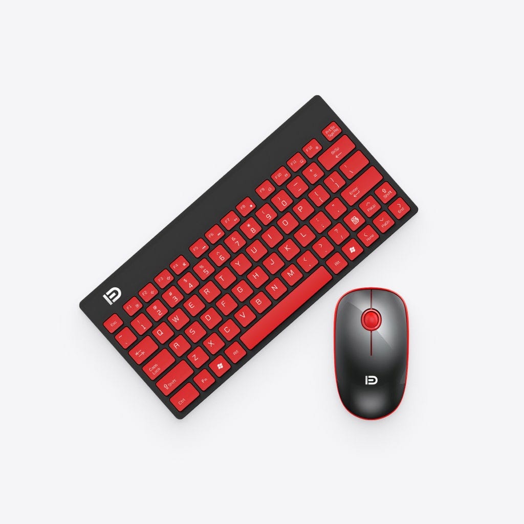 Red Keyboard & Mouse Set | by John Herman | Medium