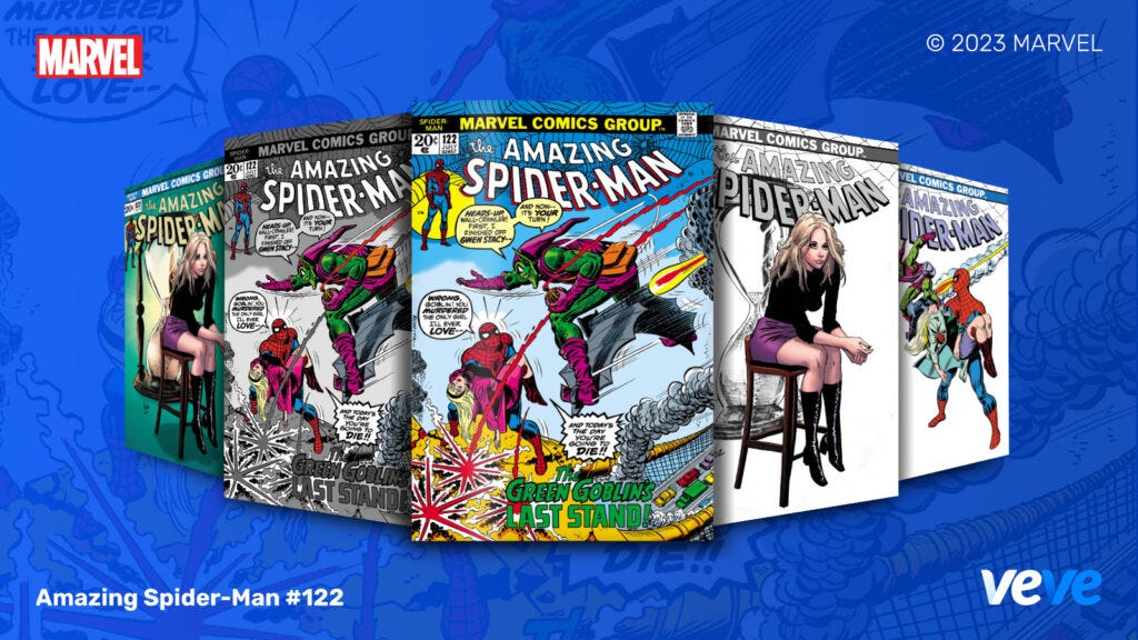 Marvel Digital Comics — Amazing Spider-Man #122 | by VeVe France | Medium