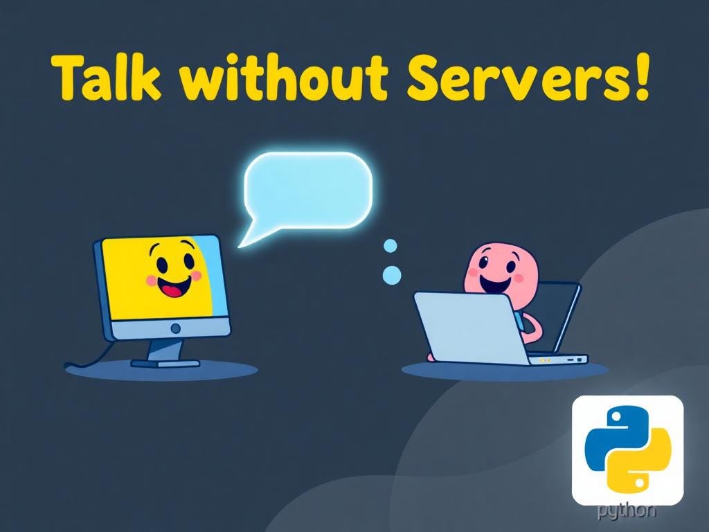 Python And Decentralization No Servers Needed By Shantun Parmar Python In Plain English