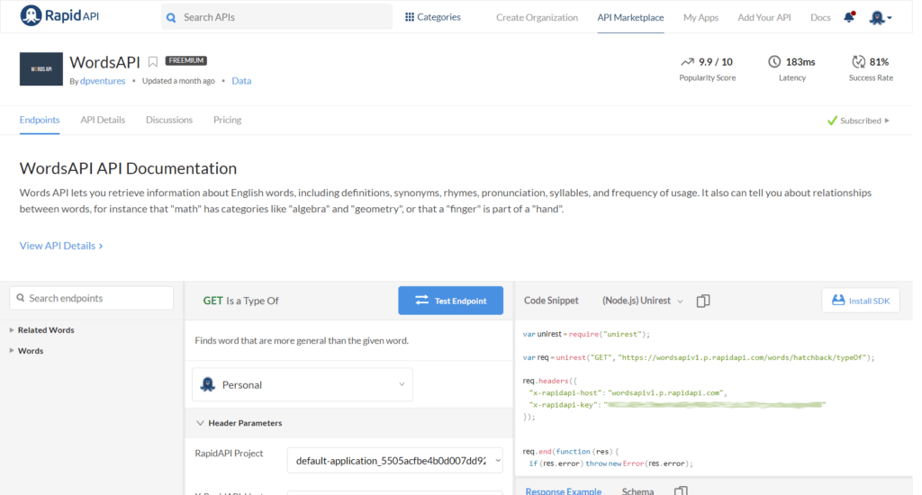 Build Your Language Prowess with WordsAPI | by RapidAPI Team | The Era of APIs | Medium