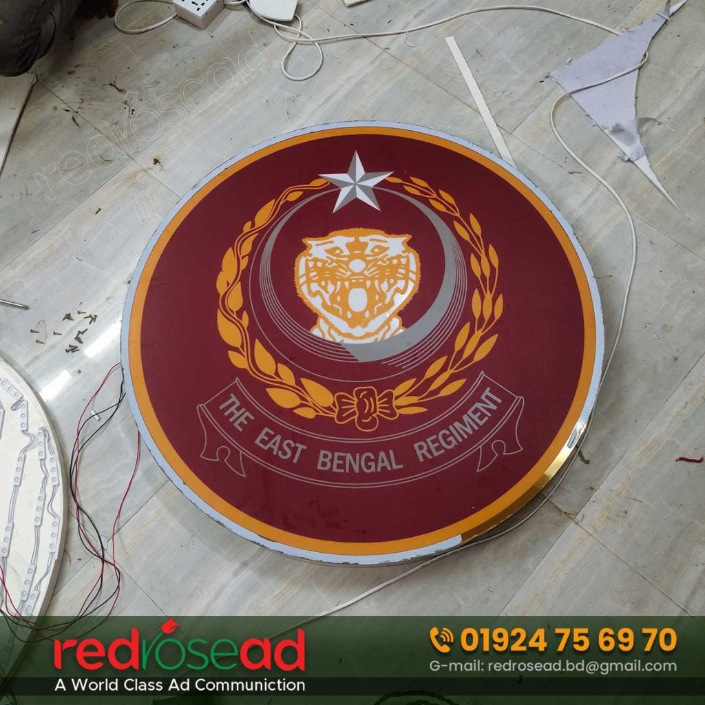 LED Bell Sign & Round Sign Supplier in BD | by Red Rose ad | Mar, 2024 ...