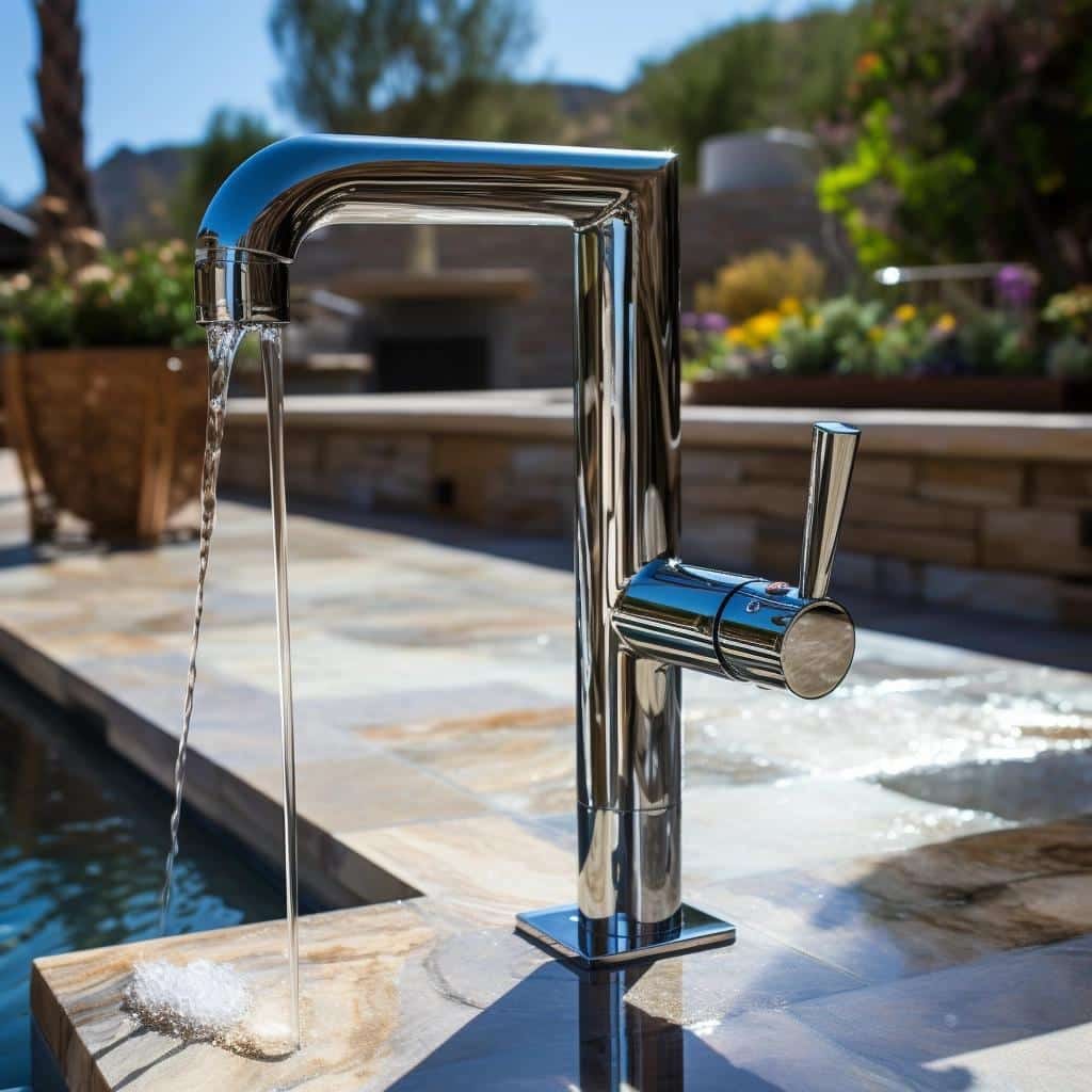 Innovative Outdoor Kitchen Faucet Design Reveals Surprising Water ...