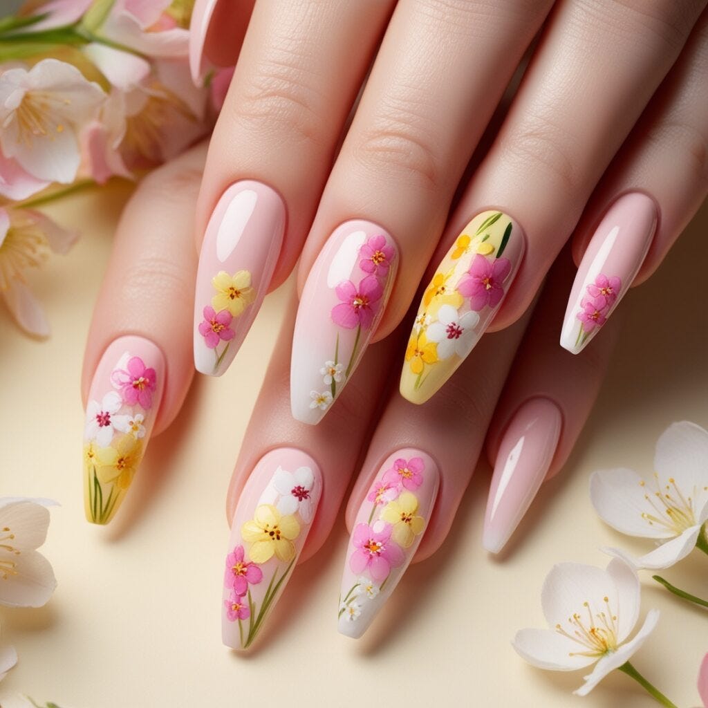 Blossom and Shine: Top 28 March Nail Ideas to Elevate Your Spring Style ...