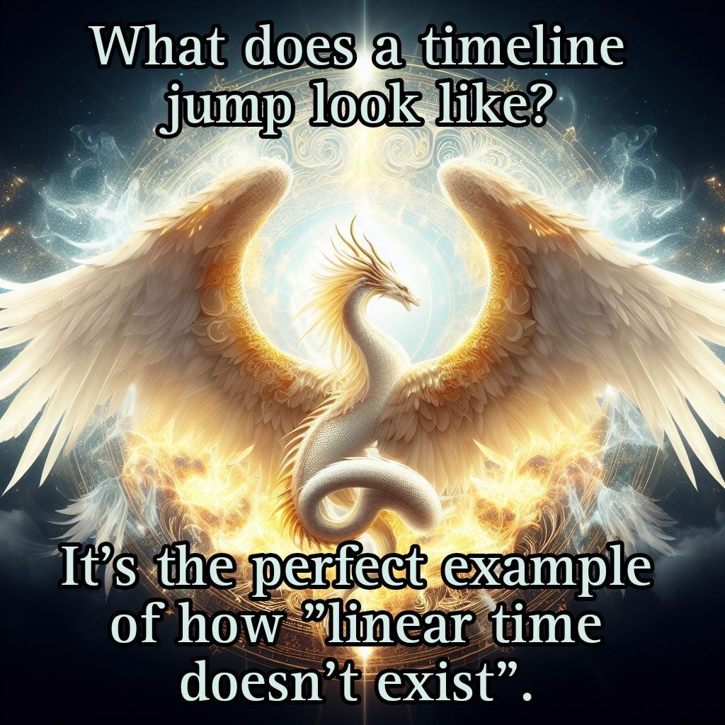 The Quantum Dance of the Golden Dragons: a deep dive into timelines ...