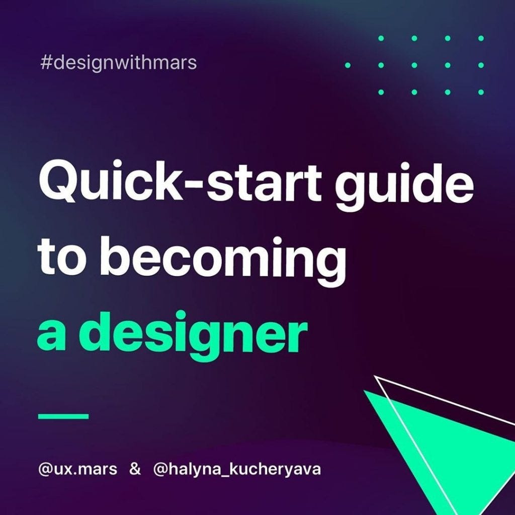 Quick-Start Guide to Becoming a Designer. 6 Steps | by Ruslan Galba ...