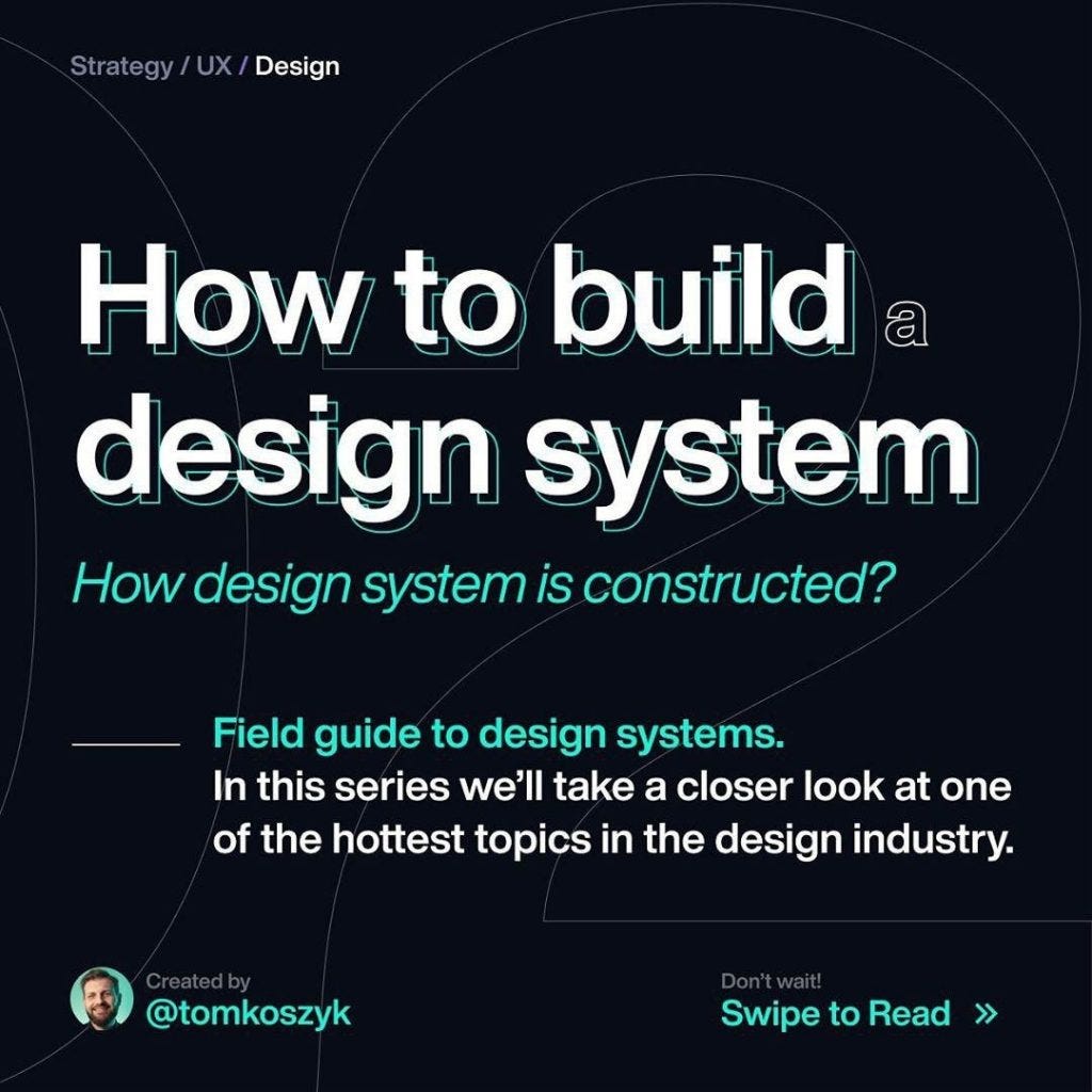 How to build a design system?. How to build a design system? 📈 ⠀… | by ...