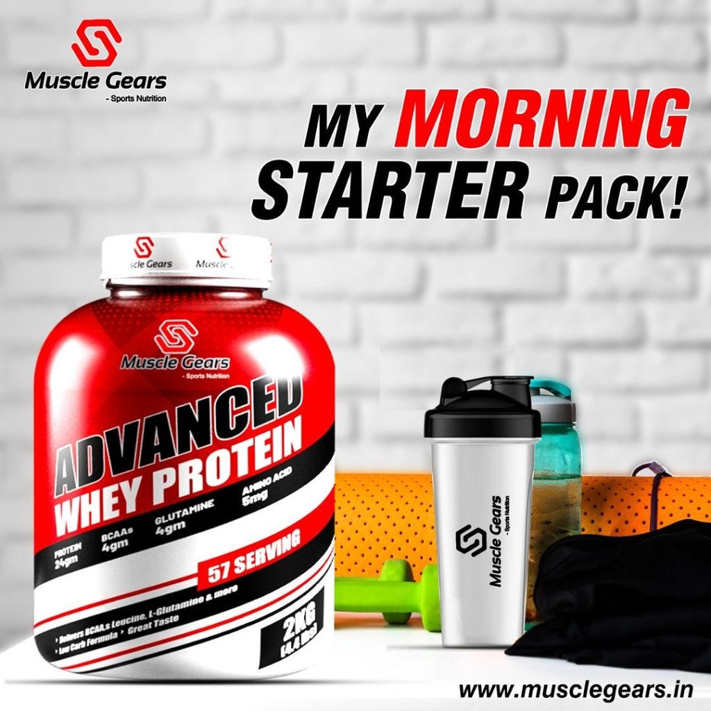 Muscle Gears Advanced Whey Protein: The Key to Building Muscle and ...