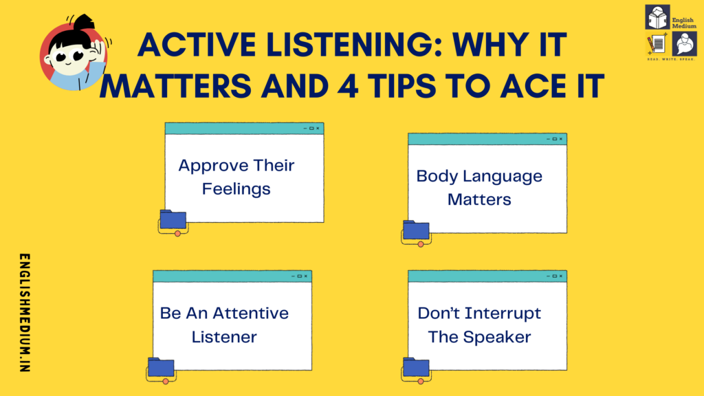 Active Listening: Why it Matters and 4 Tips To Ace It | by English ...