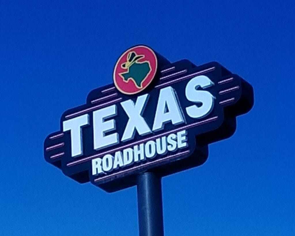 The Dinner Restaurant Born on a Napkin with a Taste of Texas! YEE HAW ...
