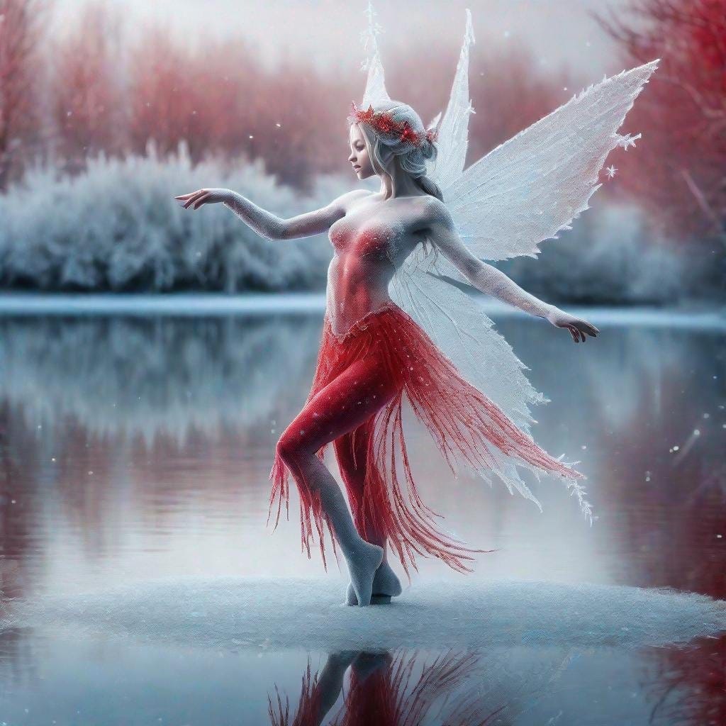 The Faerie Ice Dancer…. The air was bitterly cold. It must have… | by ...