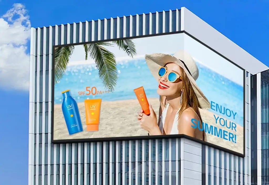 How should outdoor LED electronic screens be waterproofed? | by Hahaho ...