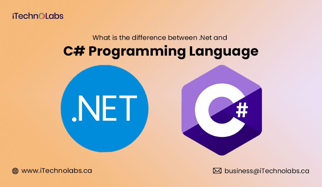 What is the difference between .Net and C# Programming Language | by ...
