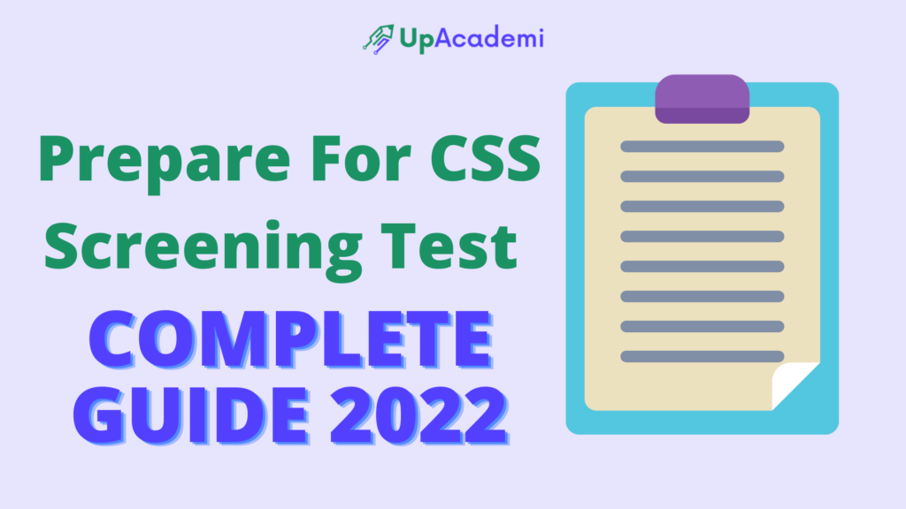 How To Prepare For CSS Screening Test - Full Guide | Medium