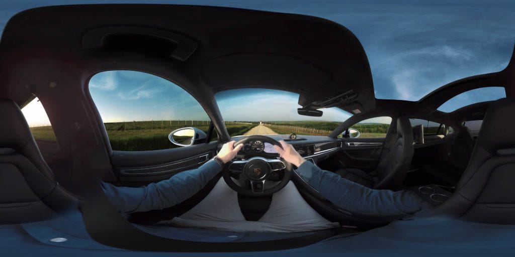 The way to shoot a car exterior VR video or how many sticks and hooks ...