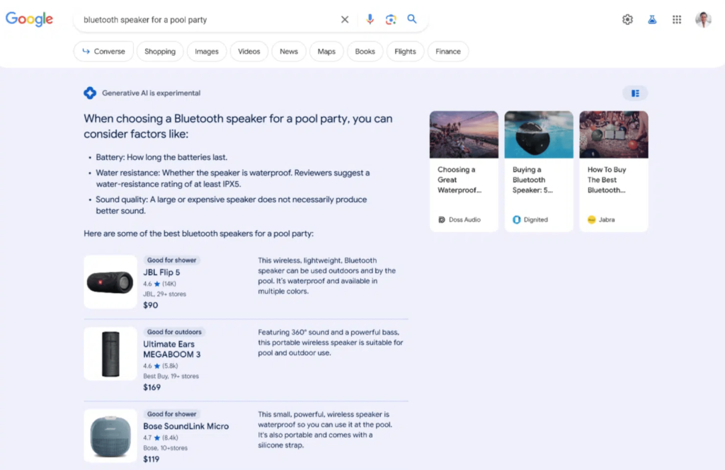 The Future of Online Search: Understanding Search Generative Experience ...