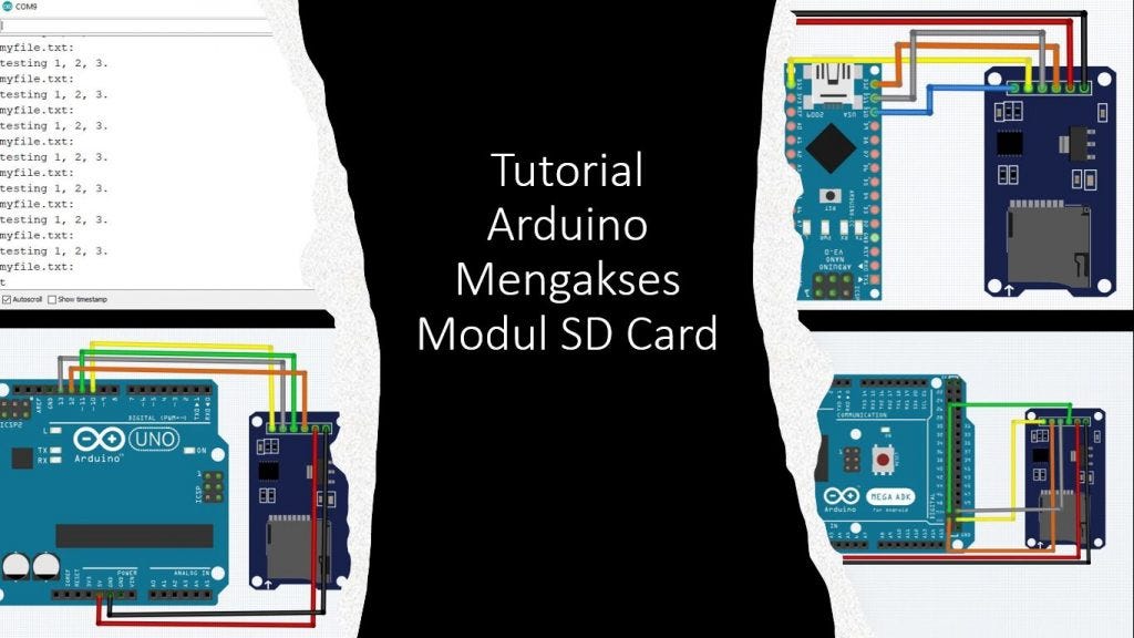 Tutorial Arduino Mengakses Modul SD Card | by Anak Kendali | Medium