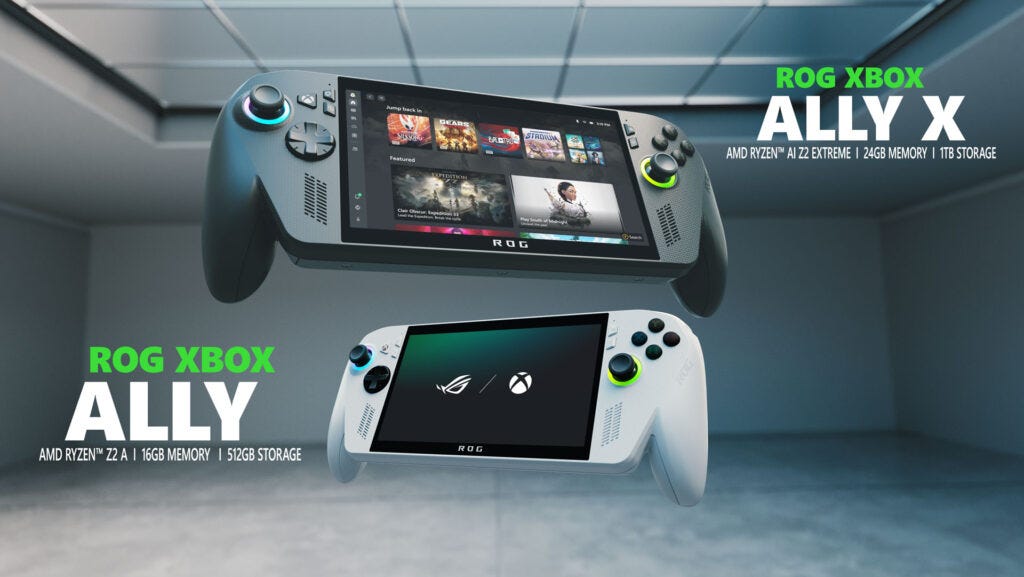 Microsoft & ASUS Announce Two Xbox Handheld Devices | VBM | by Marcus ...