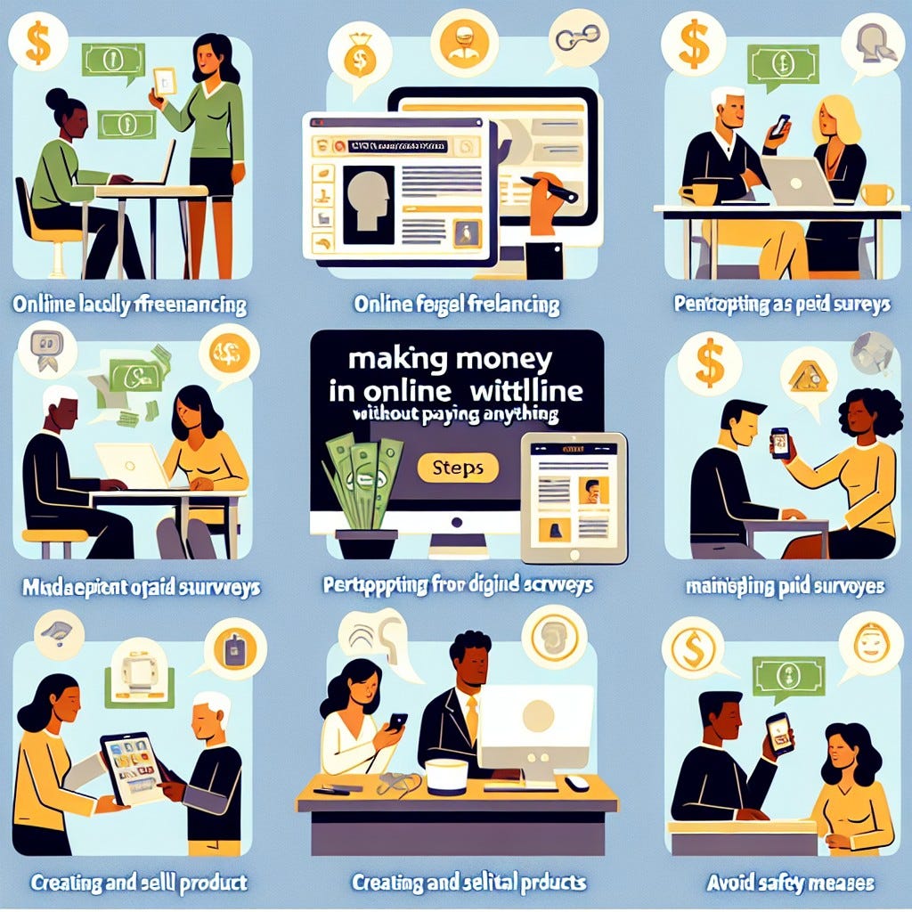 How to Make Money Online Without Paying Anything | by Peter Mann | Medium