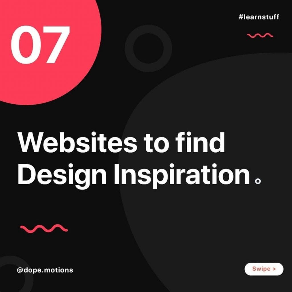 7 Website to find Design Inspiration | by Ruslan Galba | Medium