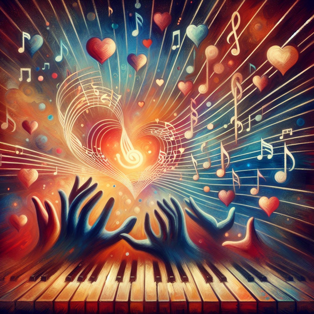 Music: As Love & Acceptance. Music constantly goes beyond boundaries ...