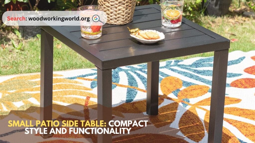 Small Patio Side Table: Compact Style and Functionality - Top ...