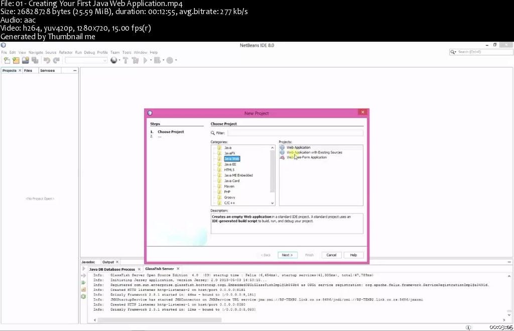 Java Web Technologies. Duration: 3.5 Hours | 581 MB | by mersiuse | Medium