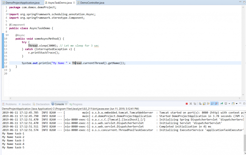 SpringBoot: Build Multi-threaded applications | by Kakurala | Medium