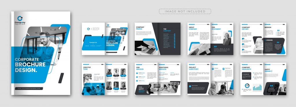 El Brochure: Un aliado versátil en el diseño gráfico | by Profe Cayo ...