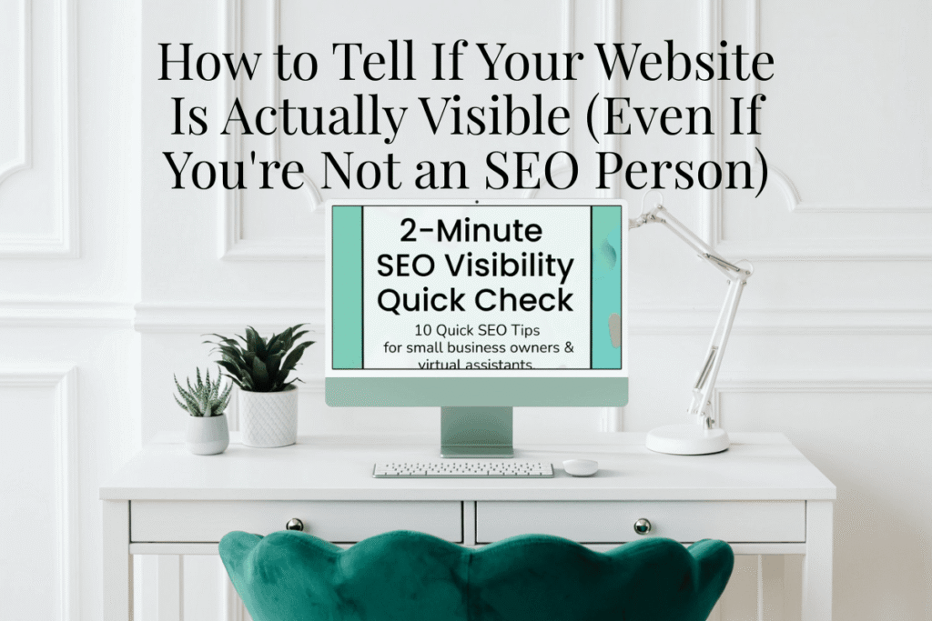 Is Your Website Actually Visible? | by | Mellisa | BrightHelp.ca ...