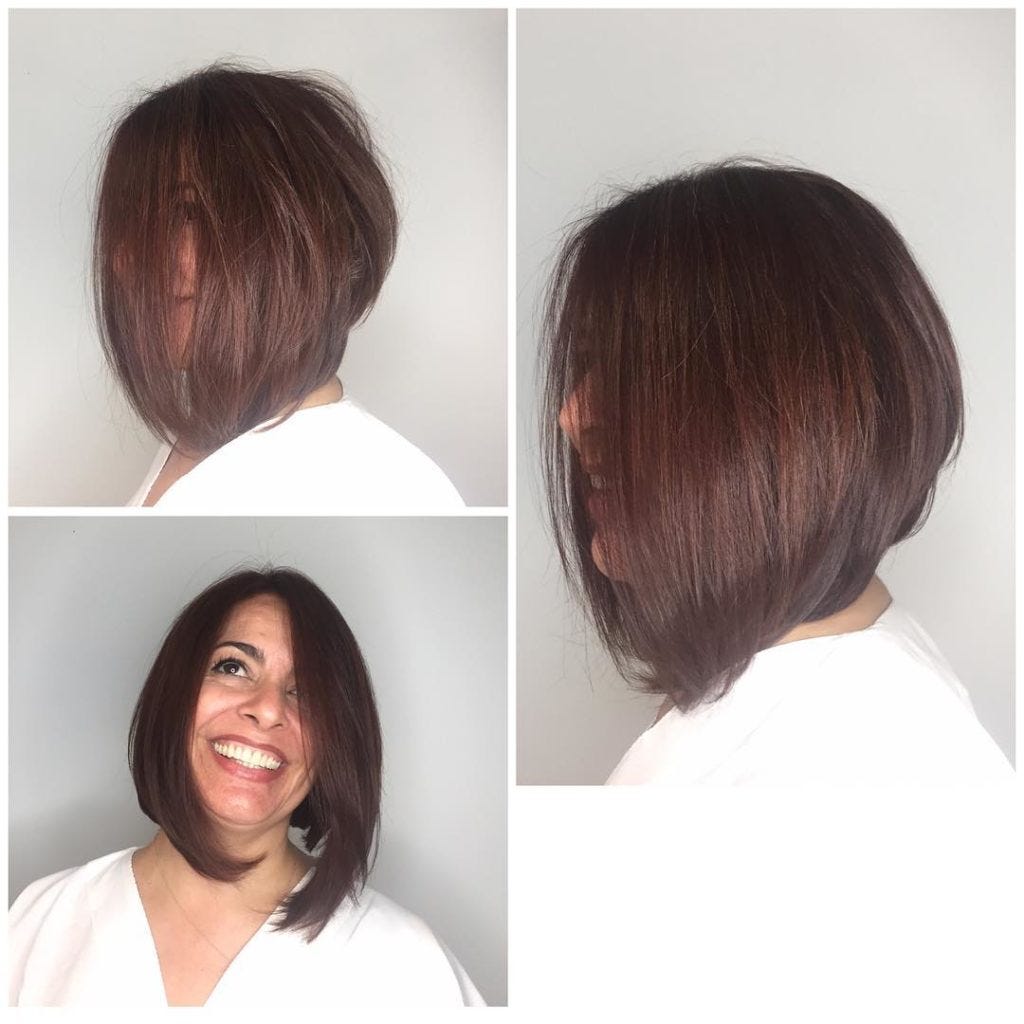 Angled Bob Medium Length