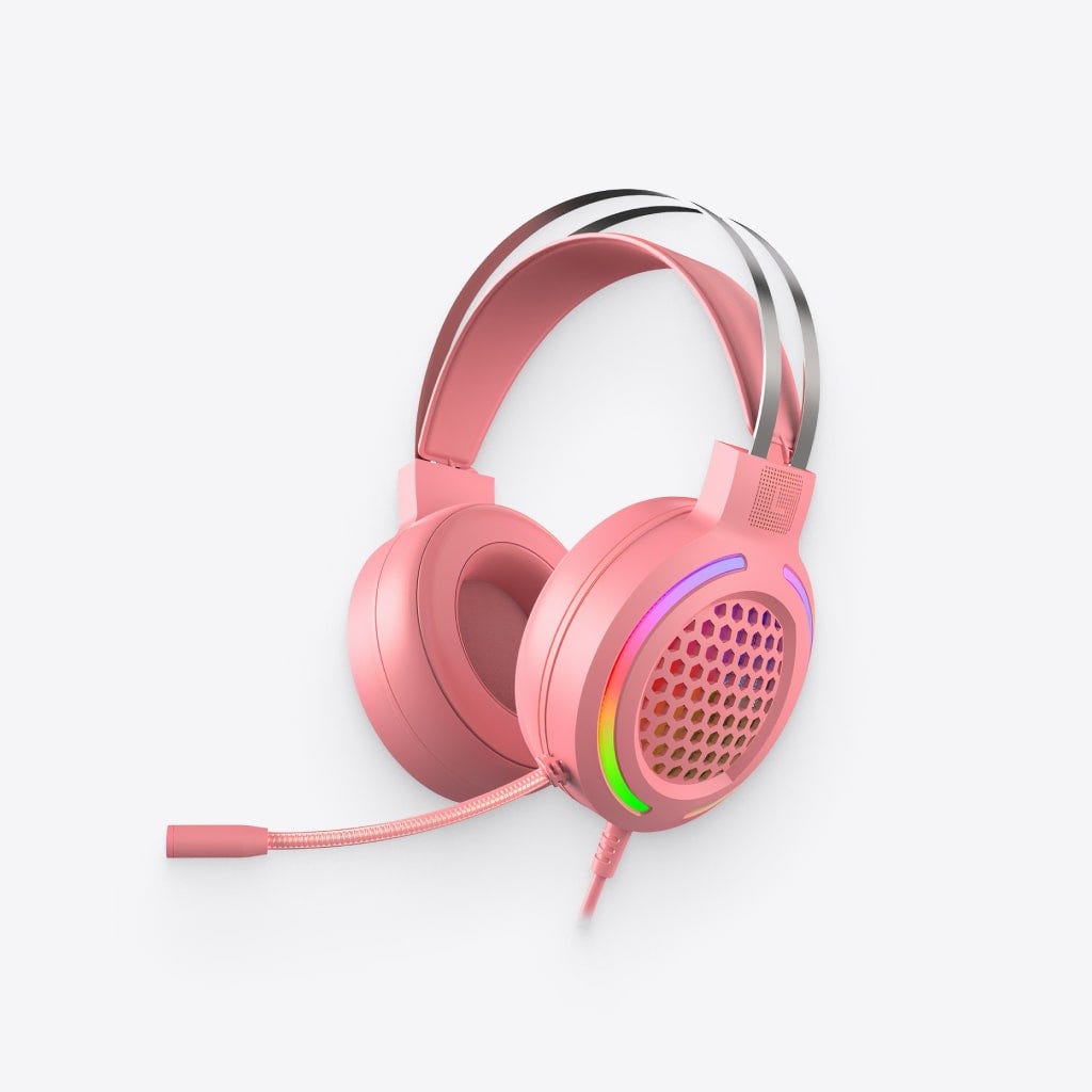 Pink Hollow Textured Headset | by John Herman | Medium