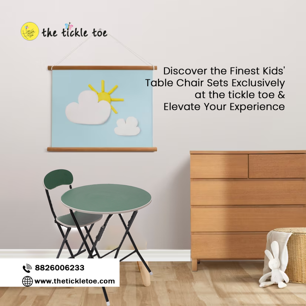 Discover the Finest Kids’ Table Chair Sets Exclusively at Tickle Toe ...