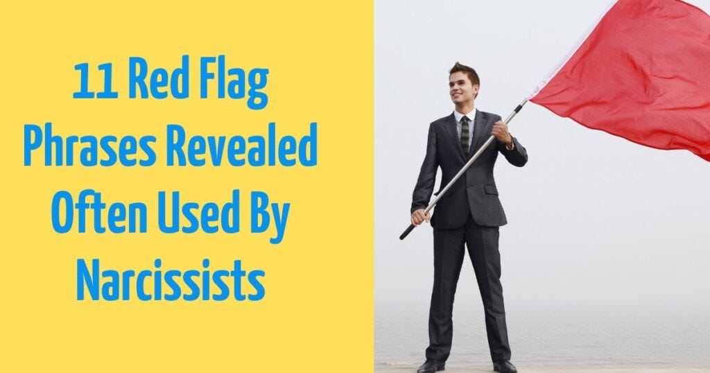 11 Red Flag Phrases Revealed Often Used By Narcissists | by Alexander Burgemeester | The ...