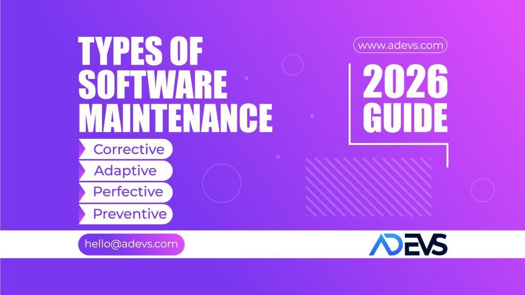 Types of Software Maintenance: Corrective, Adaptive, Perfective ...