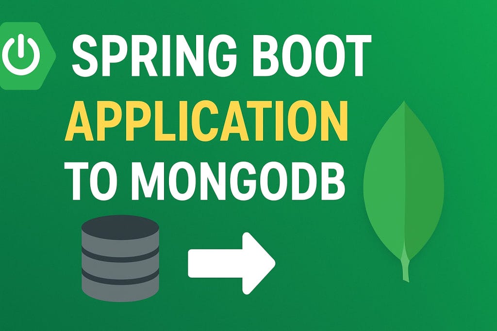 How to connect a Spring Boot application to MongoDB? | by Articles ...