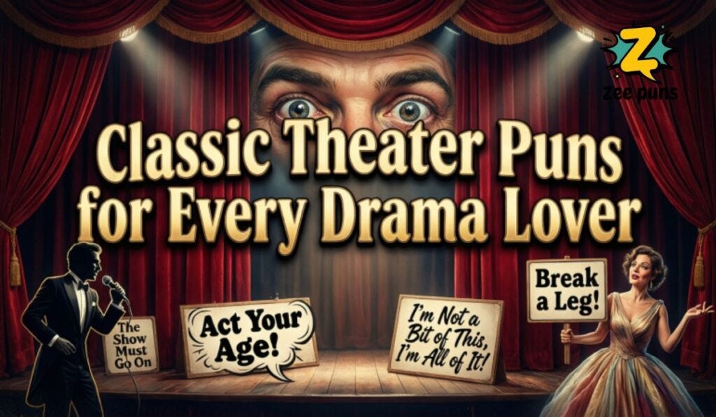 270+ Best Theater Puns & Jokes for Drama Lovers in 2026 | by Zeepuns ...