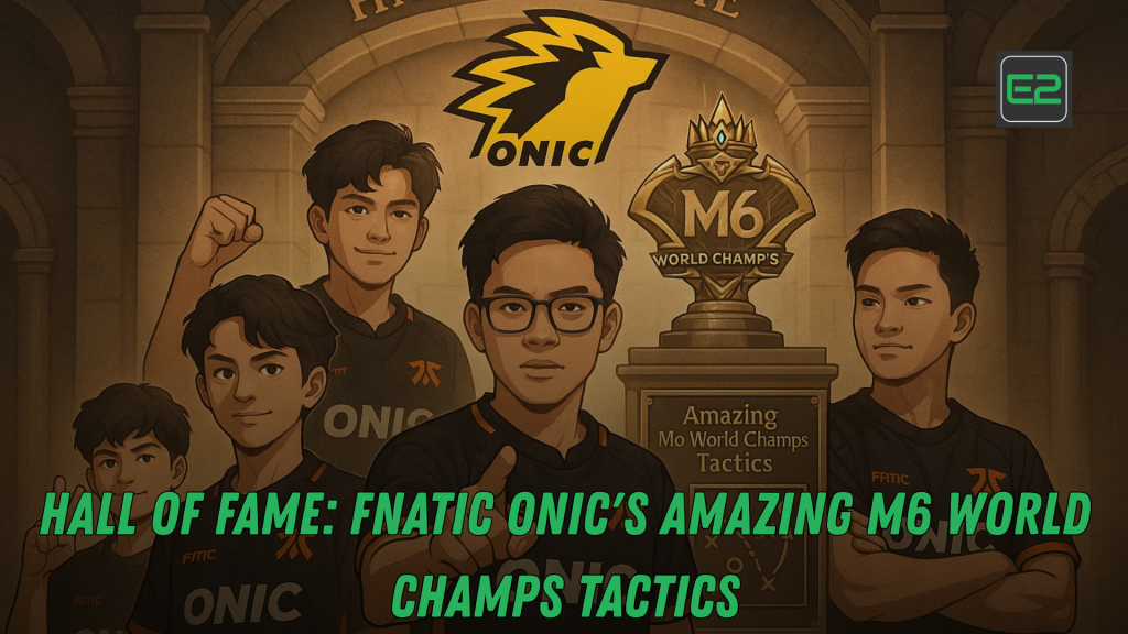 Hall of Fame: Fnatic ONIC’s Amazing M6 World Champs Tactics | by John ...