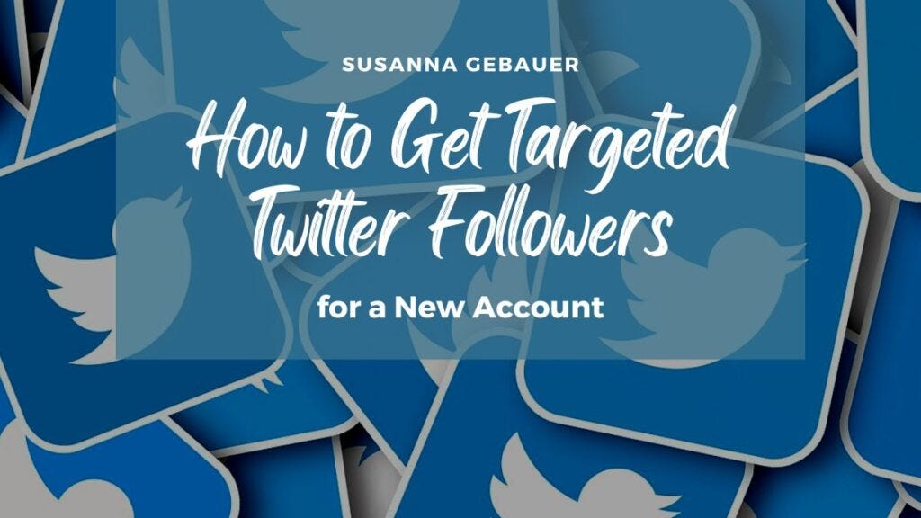 new twitter account how to get followers | by Eymen Karaca | Aug, 2024 ...
